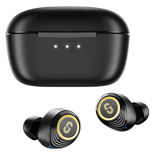 SuperEQ Q2 Pro Hybrid Wireless Active Noise Cancelling Earbuds, Bluetooth 5.2 Earphones with ANC Transparent Mode, 4 Mics Clear Calls, 30H Play Time, Deep Bass & Stereo Sound, IPX5 Waterproof