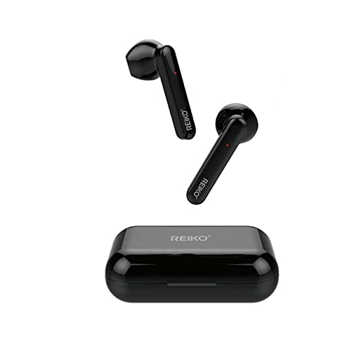 for Motorola Edge (2022) in-Ear Earphones Headset with Mic and Touch Control TWS Wireless Bluetooth 5.0 Earbuds with Charging Case - Black