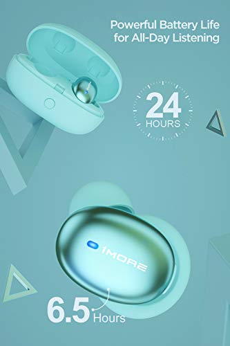 1MORE Stylish True Wireless in-Ear Headphones - Bluetooth - 6.5 Hours of Battery - 15-Minute Quick Charge for 3 Hours of Use – Portable Charging Headphone Case Included - True Wireless Earphones