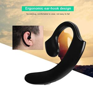 Zerone Bone Conduction Headphones, IPX6 Waterproof Bluetooth Wireless Headphones Over Ear Hang with Mic Sports Earphones Noise Canceling for Running Cycling Gym