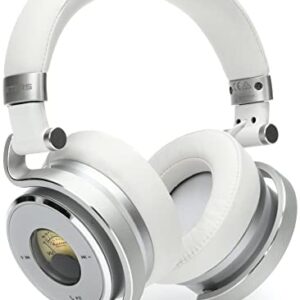 Ashdown OV-1-B-CONNECT Over-Ear Active Noise Canceling Bluetooth Headphones - White