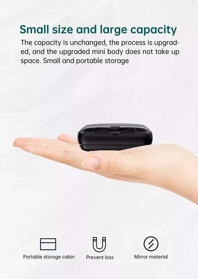 for Nokia X100 True Wireless Earbuds Bluetooth 5.1 Headset Touch Control with LED Digital Display Charging Case, Noise Cancelling Earbuds with Mic