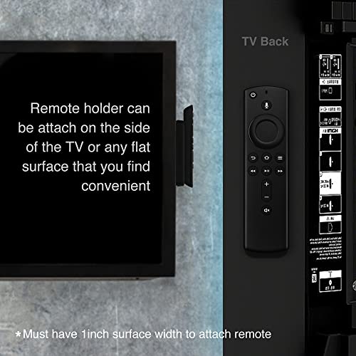 Remote Holder for Alexa Voice Remote Pro,Compatible with Fire TV Stick,Fire TV Cube's Remote(2nd Gen,3rd Gen)