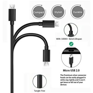 USB Wall Charger Charging Cable Cord Fit for Kodak Pixpro Astro Zoom L-8 AZ401 AZ421 AZ252 AZ901 FZ152-RD FZ53-RD FZ43 C123 C142 C143 C183 C195, Tascam DR-05X USB Cable DR-40X DR 07X 22WL 70D Recorder