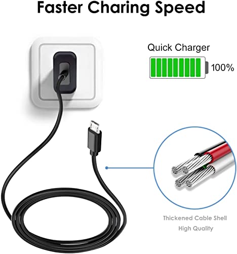 USB Wall Charger Charging Cable Cord Fit for Kodak Pixpro Astro Zoom L-8 AZ401 AZ421 AZ252 AZ901 FZ152-RD FZ53-RD FZ43 C123 C142 C143 C183 C195, Tascam DR-05X USB Cable DR-40X DR 07X 22WL 70D Recorder