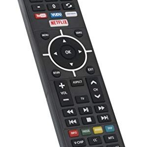 New Remote Control Replacement Compatible with RCA Virtuoso Smart TV RHOS581SM RNSMU5536 RNSMU5036-B