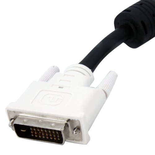 StarTech.com DVI Extension Cable - 6 ft - Male to Female Cable - 2560x1600 - DVI-D Cable - Computer Monitor Cable - DVI Cord - Video Cable (DVIDDMF6), Black