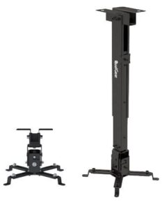 qualgear qg-pm-002-blk universal projector ceiling mount, black