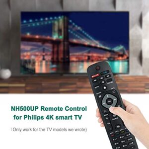 NH500UP Remote Control for Philips TV 65PFL5602/F7 43PFL5602/F7 50PFL5602/F7A 55PFL5602/F7A 55PFL5602/F7 65PFL6902/F7 55PFL5602 43PFL4902 NH503UP NH500U NH500UW 55PFL5402/F7 Remote