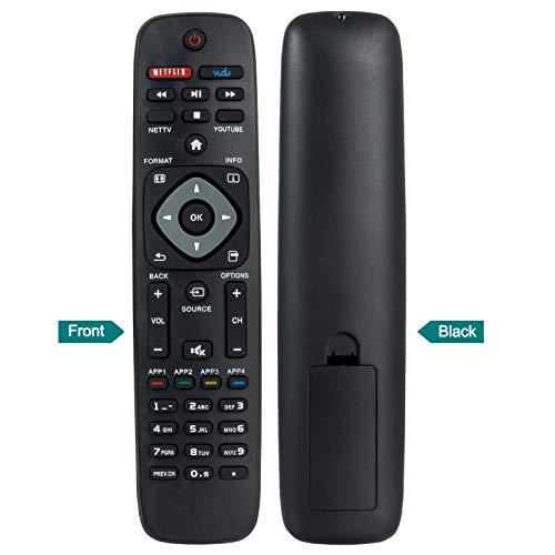 NH500UP Remote Control for Philips TV 65PFL5602/F7 43PFL5602/F7 50PFL5602/F7A 55PFL5602/F7A 55PFL5602/F7 65PFL6902/F7 55PFL5602 43PFL4902 NH503UP NH500U NH500UW 55PFL5402/F7 Remote