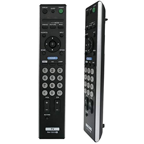 RM-YD018 RMYD018 Replace Remote Control fit for Sony LCD Bravia TV KDL-32SL130 KDL-46S3000 KDL-40SL130 KDL-26S3000 KDL-32S3000 KDL-40S3000 KDL32SL130 KDL46S3000 KDL40SL130 KDL26S3000 KDL32S3000