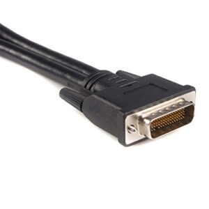 StarTech.com DMS 59 to Dual DVI I - 8in - DMS 59 to 2x DVI - Y Cable - DVI Splitter Cable - Monitor Splitter Cable - DMS 59 Cable (DMSDVIDVI1),Black