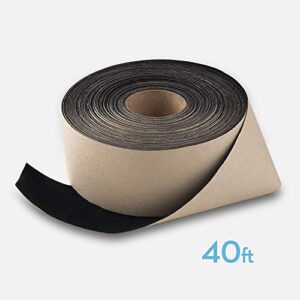 black-felt-tape-enhancing-projector felt tape border for diy projector screen borders 2 inch x 40 feet -absorbs light, brightens image