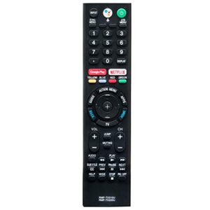 rmf-tx220u rmf-tx310u replace voice remote fit for sony bravia tv xbr-55a9f xbr-65a9f xbr-55a8f xbr-65a8f xbr-75z9f xbr-65z9f xbr-65x800g xbr-55x900f xbr-49x900f xbr-55x800g xbr-75x850f kd-43x750f