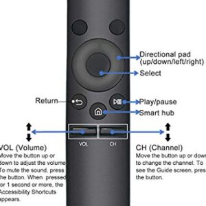 Universal Remote for All Samsung TV Remote, Replacement for All Samsung Smart TV LED LCD HDTV -One for All Samsung TV (No Setup Needed)