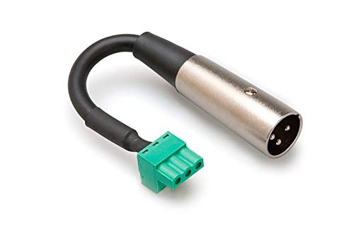 Hosa Technology PHX-206M BULK Phoenix to 3-Pin XLR Adapter