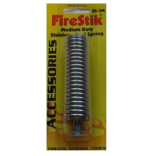 Firestik SS-3M Stainless Steel Medium Duty CB Radio Antenna Spring Mount