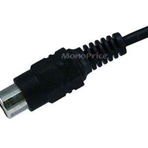 25ft RCA Single-Channel Male-Female Extension Cable - Black