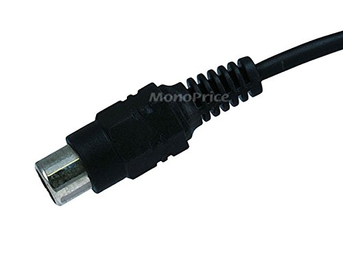 25ft RCA Single-Channel Male-Female Extension Cable - Black