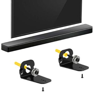 Loyeen Pair Soundbar Wall Mount Bracket for Samsung HW-M360 HW-K550 HW-M550 HW-K650 HW-K430 HW-K335 HW-K651 HW-K450 AH61-04106A Sound bar Speaker Come with Mounting Screws Accessories