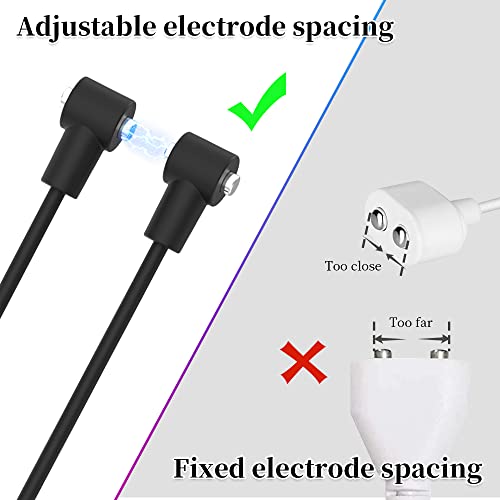 Adorime Magnetic Universal USB Fast Charging Cable Cord Replacement Charger Compatible Backup Charging Cord,USB Adapter Suitable for Most Magnetic Massagers