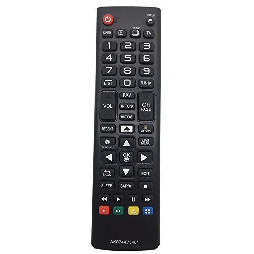 New Replacement LG AKB74475401 Remote Control for LG TV Remote Control,Compatible with LG LCD LED HDTV Smart TV