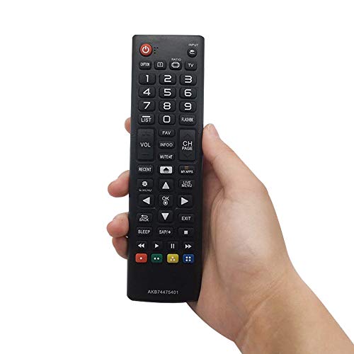 New Replacement LG AKB74475401 Remote Control for LG TV Remote Control,Compatible with LG LCD LED HDTV Smart TV