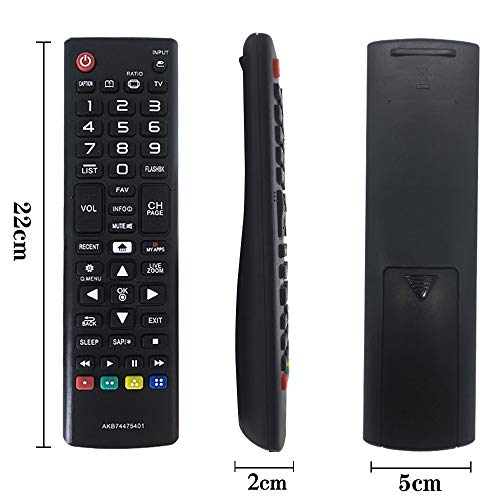 New Replacement LG AKB74475401 Remote Control for LG TV Remote Control,Compatible with LG LCD LED HDTV Smart TV