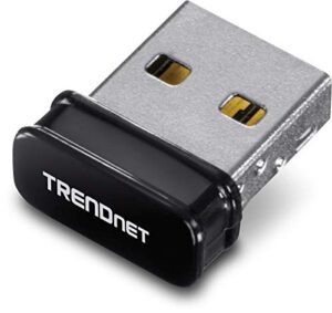 trendnet wireless n150 micro usb adapter, wpa2 encryption, easy setup, ultra compact design, qos, windows & mac compatible, tew-648ubm