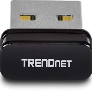 TRENDnet Wireless N150 Micro USB Adapter, WPA2 Encryption, Easy Setup, Ultra Compact Design, QoS, Windows & Mac Compatible, TEW-648UBM