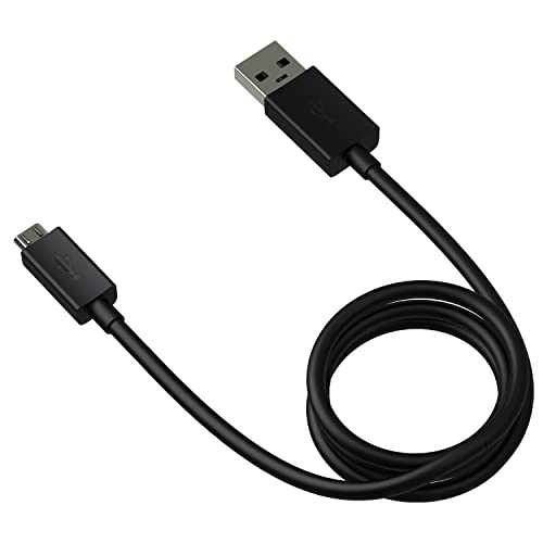 Motorola Essentials SKN6461A Micro-USB Data/Charging Cable- OEM for Droid Turbo, Moto E 2020, Moto E5 Plus, E6, G3, G4, G5 Plus, G5S, G5S Plus, G6 Play, G6 Forge [NOT G6 or G6 Plus]- (3.3 feet), Black