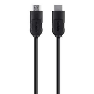 belkin hdmi to hdmi cable (supports amazon fire tv and other hdmi-enabled devices), hdmi 2.0 / 4k compatible, 6 feet