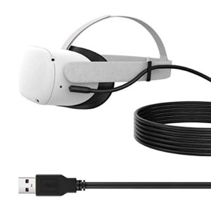 W WDX MAST DYNAPOINT LIMITED VR Link Cable 16FT/5M, Compatible with Meta/Oculus Quest 2 and PC/Steam VR High-Speed Data Transfer,