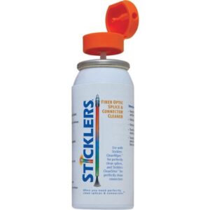 sticklers mcc-poc03m fiber optic splice & connector cleaner, 3 oz. can