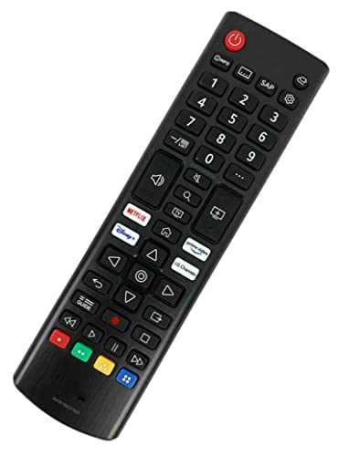 Universal Remote Control for LG-TV-Remote, Compatible with LG UHD OLED QNED 4K 8K Smart TV AKB75375604 AKB75095307 AKB76037601 AKB76037603 AKB76040302 with Disney, Netflix, Prime Video, LG Channels