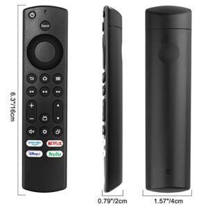 Universal IR Remote Control Compatible with All Toshiba Fire TV, All Insignia Fire TV CT-RC1US-21 CT-RC1US-19 NS-RCFNA-21, Fire TV 2014/2015/2017 (NOT Work with Fire TV Stick/Fire TV Box/Firestick)