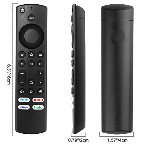 Universal IR Remote Control Compatible with All Toshiba Fire TV, All Insignia Fire TV CT-RC1US-21 CT-RC1US-19 NS-RCFNA-21, Fire TV 2014/2015/2017 (NOT Work with Fire TV Stick/Fire TV Box/Firestick)