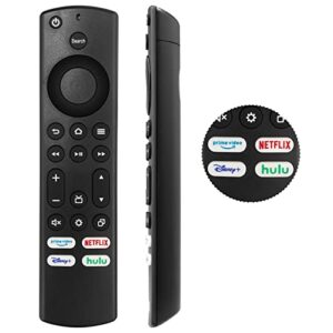 universal ir remote control compatible with all toshiba fire tv, all insignia fire tv ct-rc1us-21 ct-rc1us-19 ns-rcfna-21, fire tv 2014/2015/2017 (not work with fire tv stick/fire tv box/firestick)