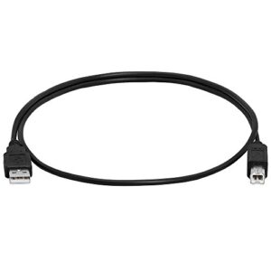 Cmple - USB Printer Cable USB 2.0 A Male To B Male USB Cord for Printers, Scanners, External Hard Drives Camera - 3 Feet, Black