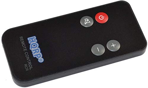 HQRP Remote Control Compatible with Bose Solo 410376, Solo 10, Solo 15, Cinemate Series II 2, IIGS, GS Series II, CineMate 10, CineMate 15 TV Sound System Controller