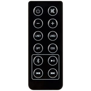 RC10E Replacement Remote Control Applicable for Edifier Bookshelf Speakers R1280DB