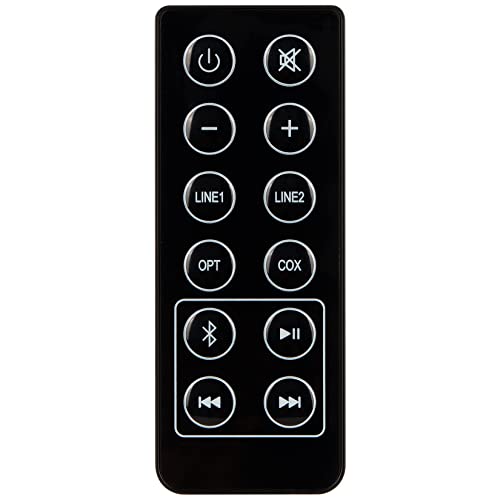 RC10E Replacement Remote Control Applicable for Edifier Bookshelf Speakers R1280DB