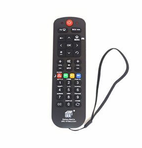 luckystar universal streaming remote control replacement for roku vizio lg samsung tv/streaming box, if applicable roku 1 2 3, apple tv, vizio lg samsung smart tv (2 in 1-urc1518)