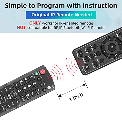 Gvirtue Universal Remote Control for Almost All LG Brand LCD LED HD TV, 3D TV, Smart TV