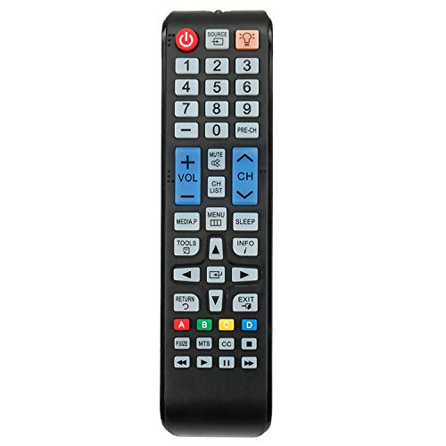 Replacement Remote Control Applicable for Samsung TV UN46EH6000 UN50EH5000 UN55EH6000 UN50EH6000 UN32F5050 UN46EH5000 UN40EH5000 UN37EH5000 UN40EH5050 UN32EH5000FXZA UN32F5050AFXZA UN40EH5000F