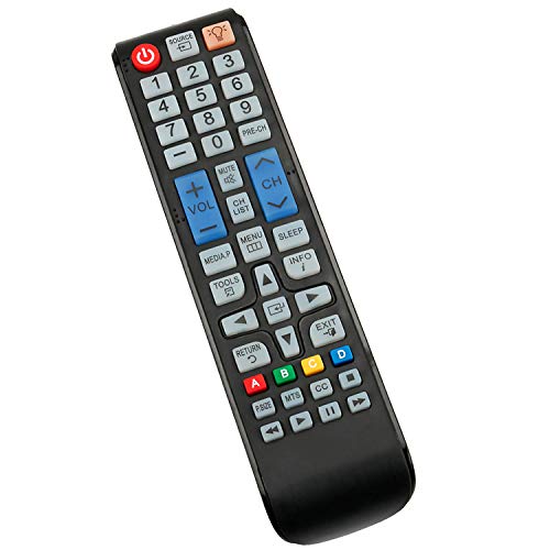 Replacement Remote Control Applicable for Samsung TV UN46EH6000 UN50EH5000 UN55EH6000 UN50EH6000 UN32F5050 UN46EH5000 UN40EH5000 UN37EH5000 UN40EH5050 UN32EH5000FXZA UN32F5050AFXZA UN40EH5000F