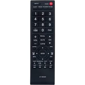 ct-90325 replace remote control fit for toshiba tv 32c110u 40e210u 46g310u 55g310u 32c120u 40e220u 32e200u 32e20u 37e200u 37e20u 40e200u 40e20u 32c100u 32dt1u 40ft1u 32dt2u 40ft2u 32l1300u 32l1350u