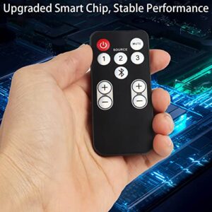 RE15031 Remote Control Compatible with Polk Audio Soundbar 6500BT 6500 6000 5000 3000 2000 4000 9000 SB5000IHT 6000 5000IHT 3000IHT 3000 ONE Step IHT3000 Replacement Controller with Batteries