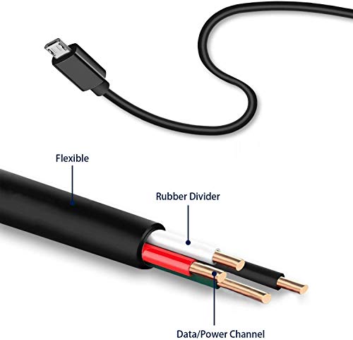 Master Cables Replacement Amazon Echo, Echo DOT 1st and 2nd Generation Speaker Replacement USB Cable Lead Cord Charger ONLY Order from Master Traders for Original Product