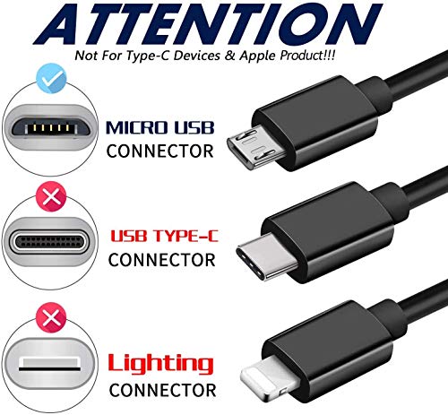 Master Cables Replacement Amazon Echo, Echo DOT 1st and 2nd Generation Speaker Replacement USB Cable Lead Cord Charger ONLY Order from Master Traders for Original Product